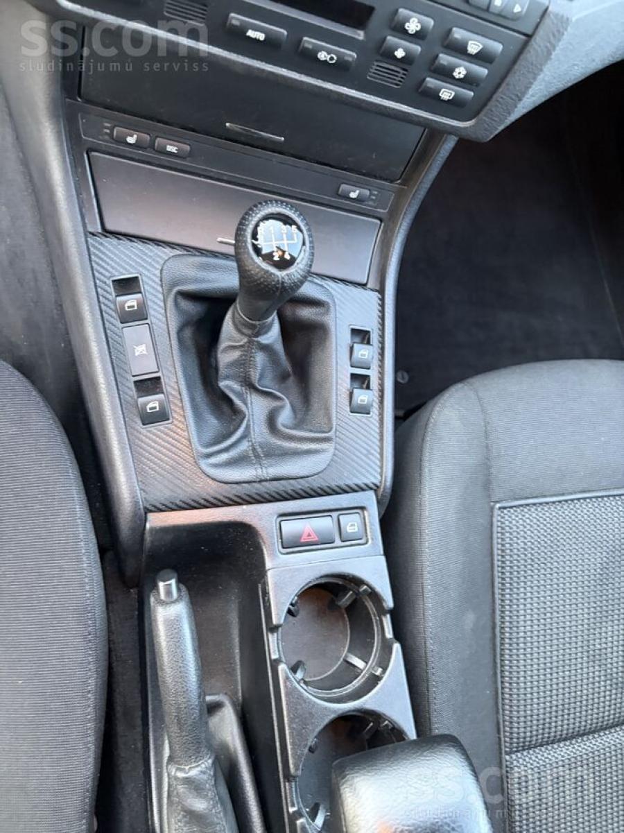 Grey BMW 318 2003 in Bauska, with an engine capacity of 2.00 L and mileage of 365 thousand km for 2900 €, photo 12 on AUTOMOTO.COM.LV