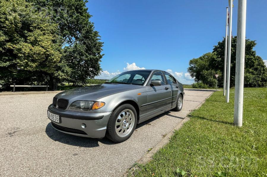 Grey BMW 318 2003 in Liepaja, with an engine capacity of 2.00 L and mileage of 394 thousand km for 1900 €, photo 7 on AUTOMOTO.COM.LV