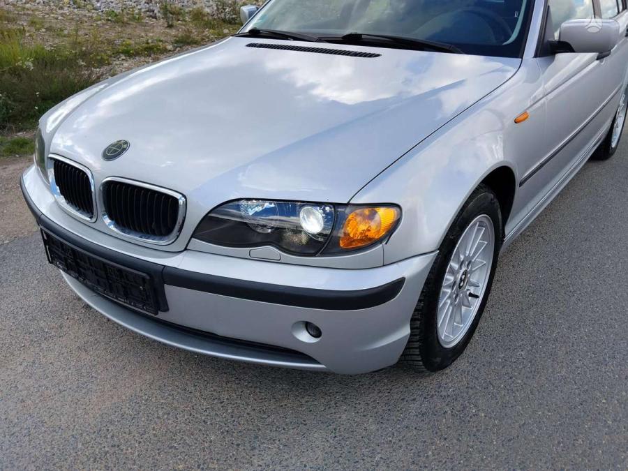Pelēks BMW 318 2003 Viļņa, ar dzinēja tilpumu 2.00 L un nobraukumu 235 tūkst. km par 2350 €, foto 4 vietnē AUTOMOTO.COM.LV