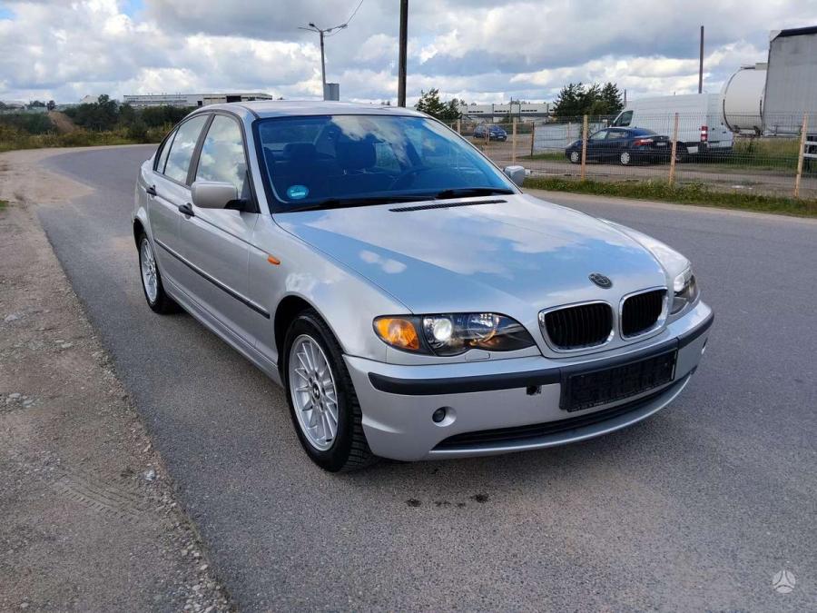 Pelēks BMW 318 2003 Viļņa, ar dzinēja tilpumu 2.00 L un nobraukumu 235 tūkst. km par 2350 €, foto 6 vietnē AUTOMOTO.COM.LV