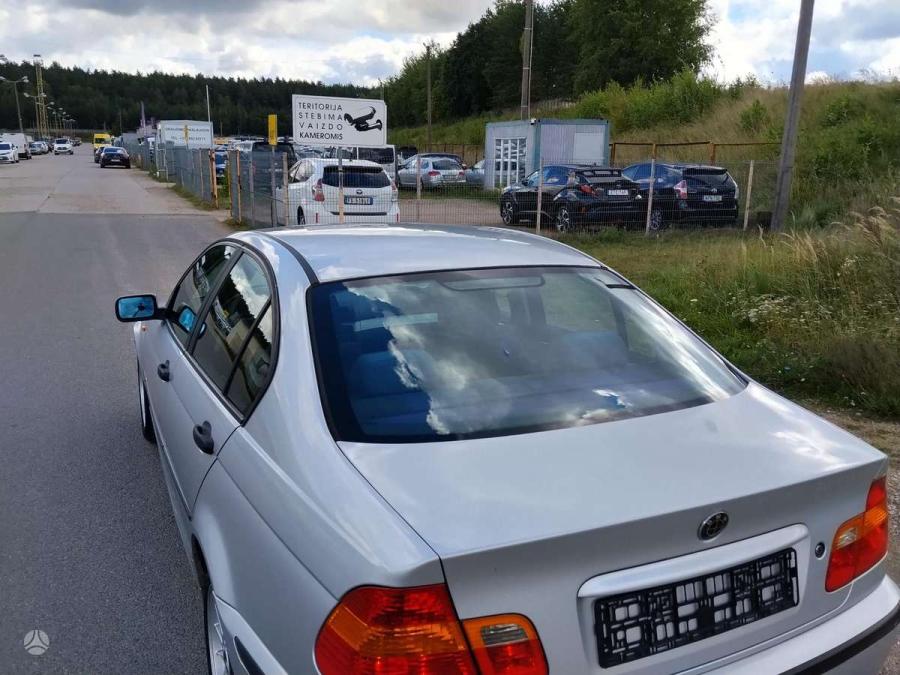 Pelēks BMW 318 2003 Viļņa, ar dzinēja tilpumu 2.00 L un nobraukumu 235 tūkst. km par 2350 €, foto 10 vietnē AUTOMOTO.COM.LV