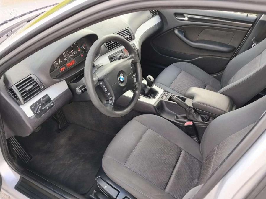 Pelēks BMW 318 2003 Viļņa, ar dzinēja tilpumu 2.00 L un nobraukumu 235 tūkst. km par 2350 €, foto 11 vietnē AUTOMOTO.COM.LV