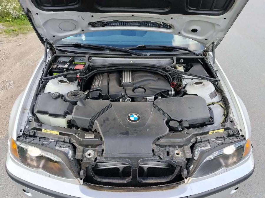 Pelēks BMW 318 2003 Viļņa, ar dzinēja tilpumu 2.00 L un nobraukumu 235 tūkst. km par 2350 €, foto 13 vietnē AUTOMOTO.COM.LV