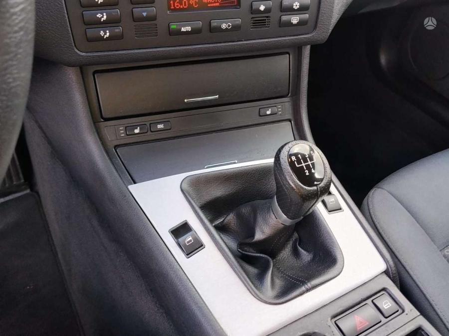 Pelēks BMW 318 2003 Viļņa, ar dzinēja tilpumu 2.00 L un nobraukumu 235 tūkst. km par 2350 €, foto 15 vietnē AUTOMOTO.COM.LV
