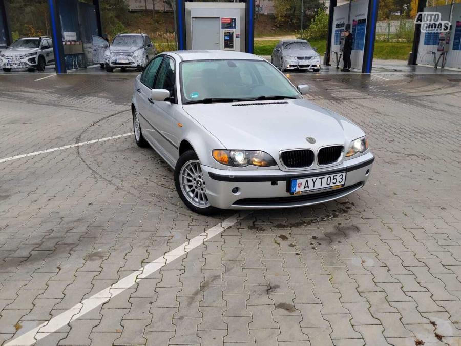 Pelēks BMW 318 2003 Viļņa, ar dzinēja tilpumu 2.00 L un nobraukumu 235 tūkst. km par 1999 €, foto 1 vietnē AUTOMOTO.COM.LV