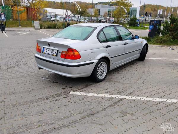 Pelēks BMW 318 2003 Viļņa, ar dzinēja tilpumu 2.00 L un nobraukumu 235 tūkst. km par 1999 €, foto 5 vietnē AUTOMOTO.COM.LV