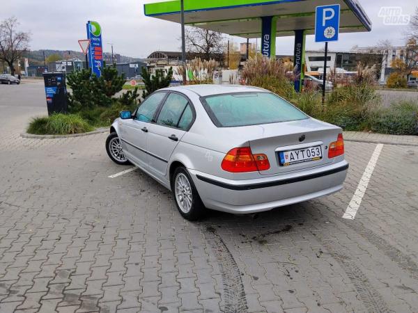 Pelēks BMW 318 2003 Viļņa, ar dzinēja tilpumu 2.00 L un nobraukumu 235 tūkst. km par 1999 €, foto 6 vietnē AUTOMOTO.COM.LV