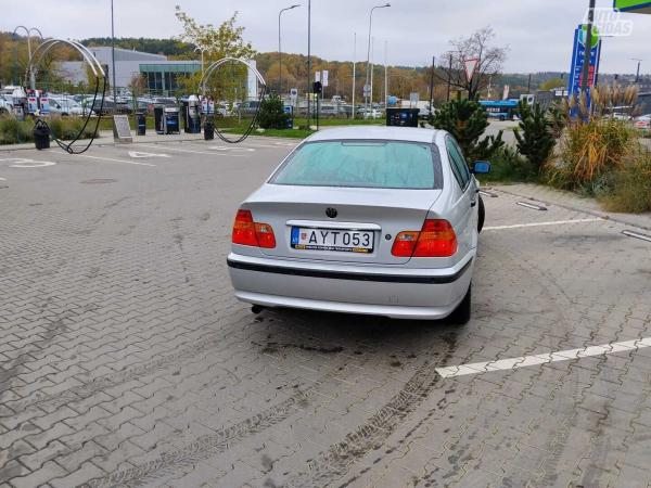 Pelēks BMW 318 2003 Viļņa, ar dzinēja tilpumu 2.00 L un nobraukumu 235 tūkst. km par 1999 €, foto 7 vietnē AUTOMOTO.COM.LV