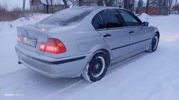 Grey BMW 318 2004 in Pakruojis, with an engine capacity of 2.00 L and mileage of 223 thousand km for 990 €, photo 2 on AUTOMOTO.COM.LV
