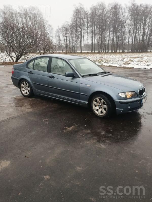 Pelēks BMW 318 2004 Rīga, ar dzinēja tilpumu 2.00 L un nobraukumu 231 tūkst. km par 1900 €, foto 1 vietnē AUTOMOTO.COM.LV