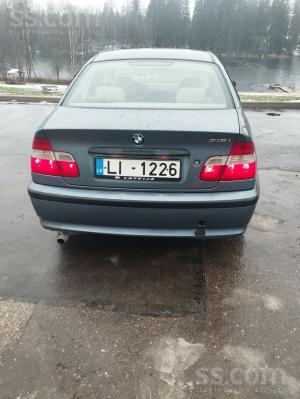 Grey BMW 318 2004 in Riga, with an engine capacity of 2.00 L and mileage of 231 thousand km for 1900 €, photo 5 on AUTOMOTO.COM.LV