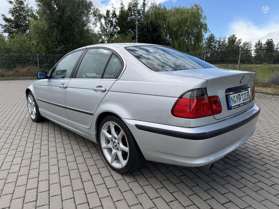 Pelēks BMW 318 2004 Marijampole, ar dzinēja tilpumu 2.00 L un nobraukumu 271 tūkst. km par 1650 €, foto 3 vietnē AUTOMOTO.COM.LV