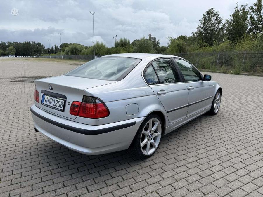 Pelēks BMW 318 2004 Marijampole, ar dzinēja tilpumu 2.00 L un nobraukumu 271 tūkst. km par 1650 €, foto 6 vietnē AUTOMOTO.COM.LV