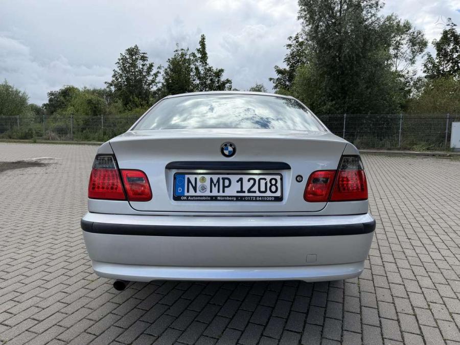 Pelēks BMW 318 2004 Marijampole, ar dzinēja tilpumu 2.00 L un nobraukumu 271 tūkst. km par 1650 €, foto 7 vietnē AUTOMOTO.COM.LV