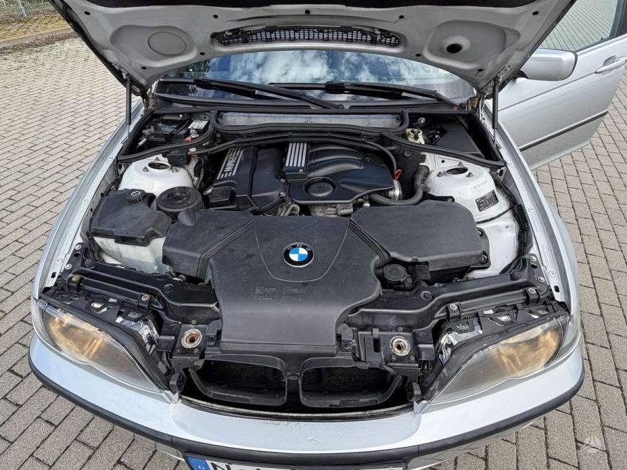 Pelēks BMW 318 2004 Marijampole, ar dzinēja tilpumu 2.00 L un nobraukumu 271 tūkst. km par 1650 €, foto 16 vietnē AUTOMOTO.COM.LV