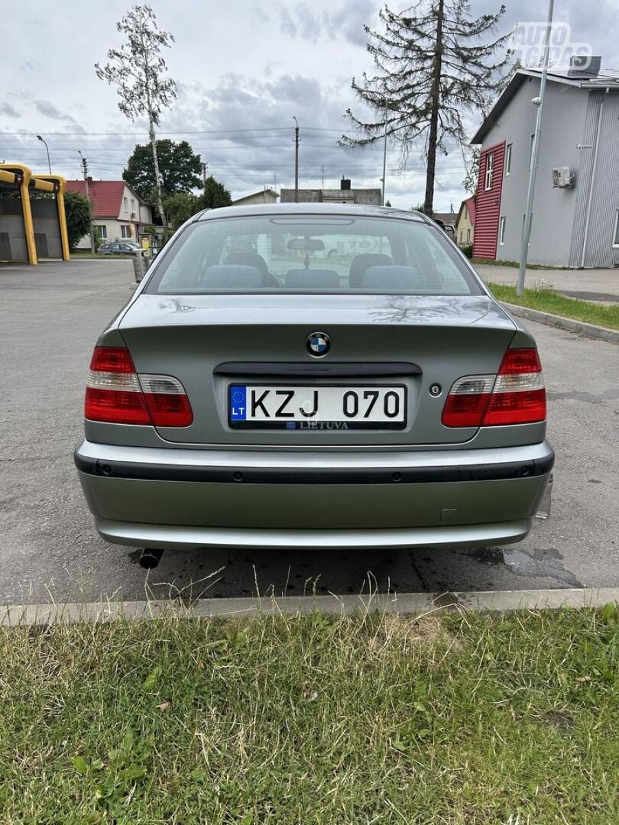 Pelēks BMW 318 2005 Panevēža, ar dzinēja tilpumu 2.00 L un nobraukumu 264 tūkst. km par 1800 €, foto 4 vietnē AUTOMOTO.COM.LV