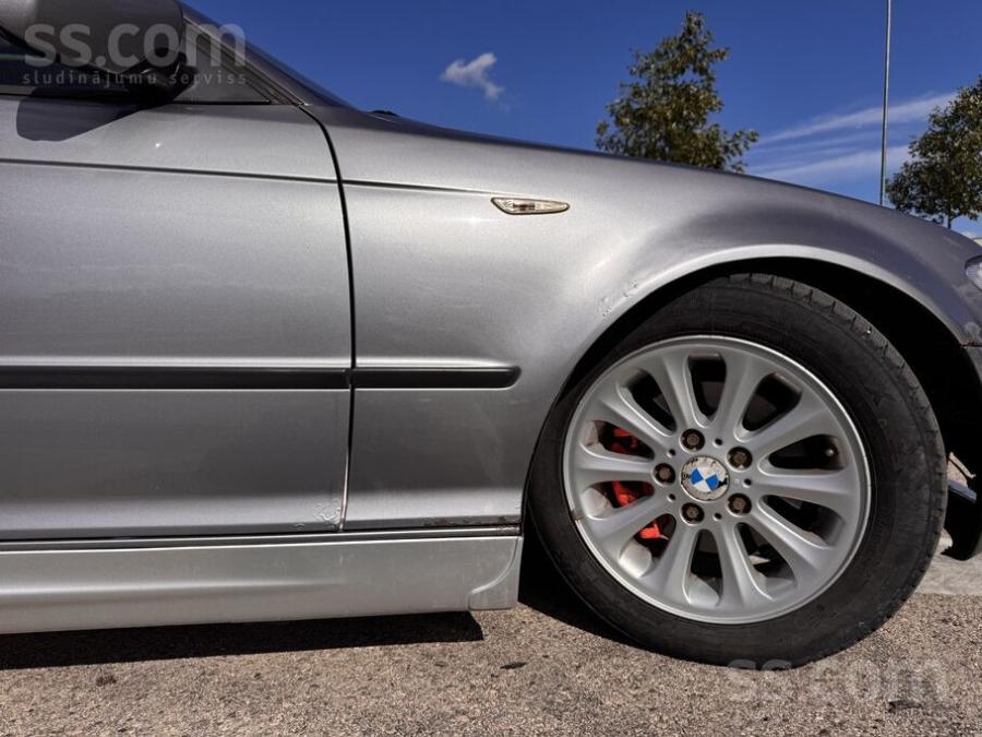 Grey BMW 318 2005 in Riga, with an engine capacity of 1.80 L and mileage of 227 thousand km for 2750 €, photo 7 on AUTOMOTO.COM.LV