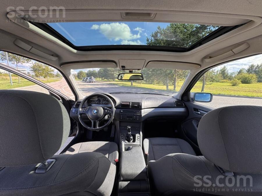 Grey BMW 318 2005 in Riga, with an engine capacity of 1.80 L and mileage of 227 thousand km for 2750 €, photo 11 on AUTOMOTO.COM.LV