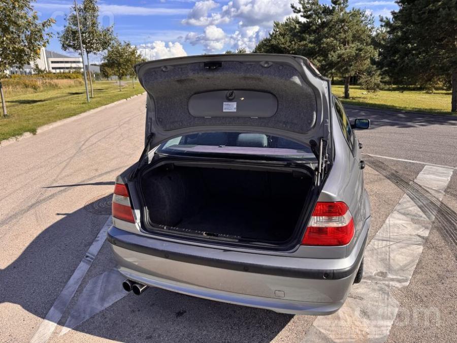 Grey BMW 318 2005 in Riga, with an engine capacity of 1.80 L and mileage of 227 thousand km for 2750 €, photo 17 on AUTOMOTO.COM.LV