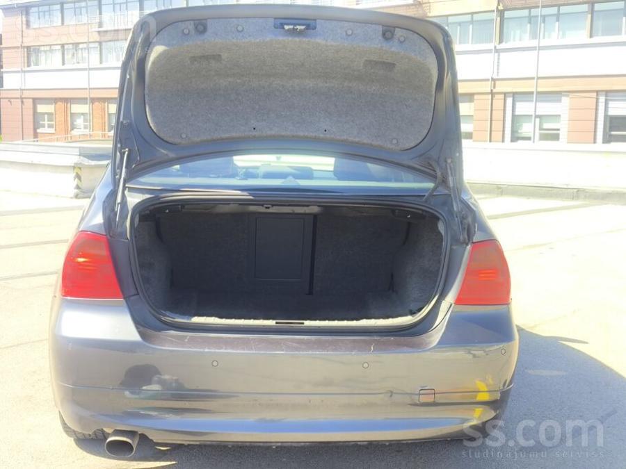 Pelēks BMW 318 2006 Rīga, ar dzinēja tilpumu 2.00 L un nobraukumu 215 tūkst. km par 2800 €, foto 25 vietnē AUTOMOTO.COM.LV