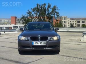 Grey BMW 318 2006 in Riga, with an engine capacity of 2.00 L and mileage of 216 thousand km for 2500 €, photo  on AUTOMOTO.COM.LV