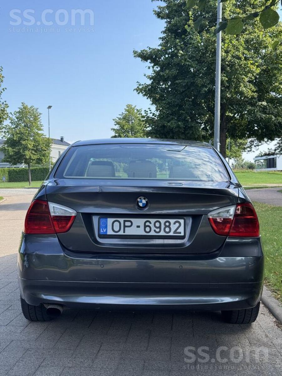 Grey BMW 318 2006 in Riga, with an engine capacity of 1.80 L and mileage of 221 thousand km for 2000 €, photo 5 on AUTOMOTO.COM.LV