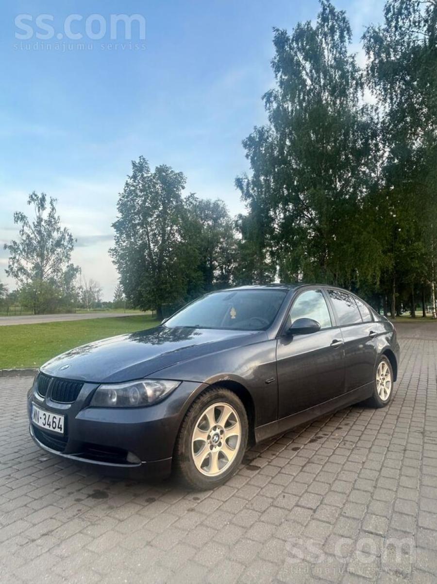 Grey BMW 318 2006 in Gulbene, with an engine capacity of 2.00 L and mileage of 377 thousand km for 2200 €, photo 5 on AUTOMOTO.COM.LV