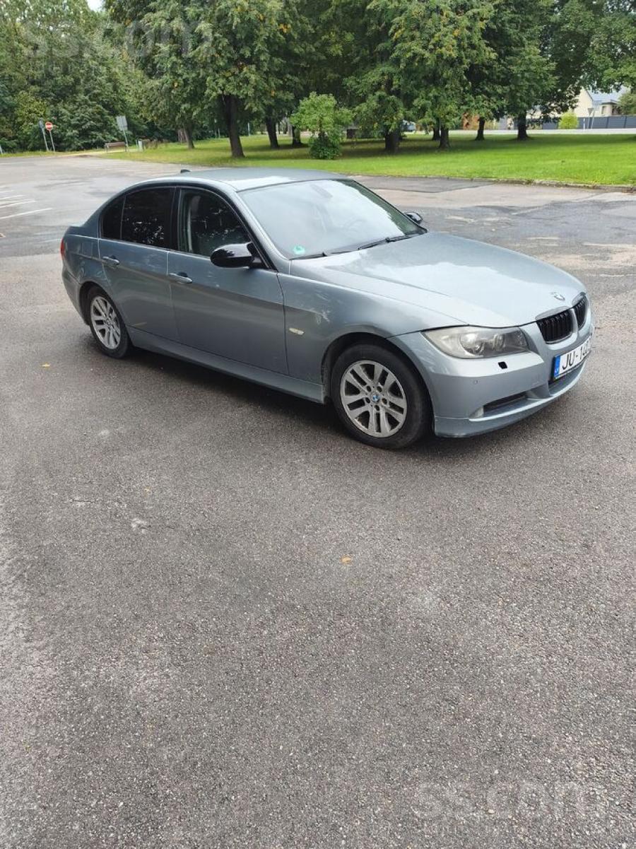 Pelēks BMW 318 2006 Kuldīga, ar dzinēja tilpumu 2.00 L un nobraukumu 0 tūkst. km par 1850 €, foto 1 vietnē AUTOMOTO.COM.LV