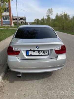 Grey BMW 318 2007 in Daugavpils, with an engine capacity of 2.00 L and mileage of 351 thousand km for 2200 €, photo 5 on AUTOMOTO.COM.LV
