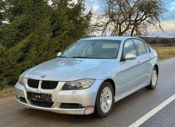 Grey BMW 318 2007 in Moletai, with an engine capacity of 2.00 L and mileage of 314 thousand km for 3400 €, photo 8 on AUTOMOTO.COM.LV