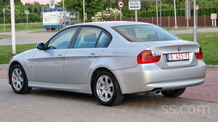 Pelēks BMW 318 2007 Jelgava, ar dzinēja tilpumu 2.00 L un nobraukumu 240 tūkst. km par 3550 €, foto 14 vietnē AUTOMOTO.COM.LV