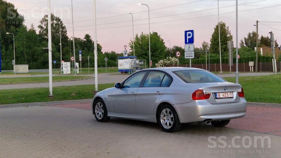Pelēks BMW 318 2007 Jelgava, ar dzinēja tilpumu 2.00 L un nobraukumu 240 tūkst. km par 3550 €, foto 15 vietnē AUTOMOTO.COM.LV