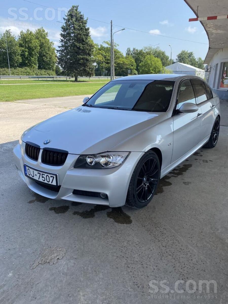 Grey BMW 318 2007 in Ogre, with an engine capacity of 2.00 L and mileage of 317 thousand km for 4490 €, photo 1 on AUTOMOTO.COM.LV