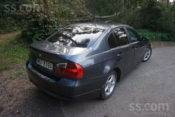 Grey BMW 318 2007 in Jurmala, with an engine capacity of 2.00 L and mileage of 371 thousand km for 2799 €, photo 5 on AUTOMOTO.COM.LV