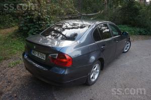 Grey BMW 318 2007 in Jurmala, with an engine capacity of 2.00 L and mileage of 371 thousand km for 2799 €, photo 6 on AUTOMOTO.COM.LV