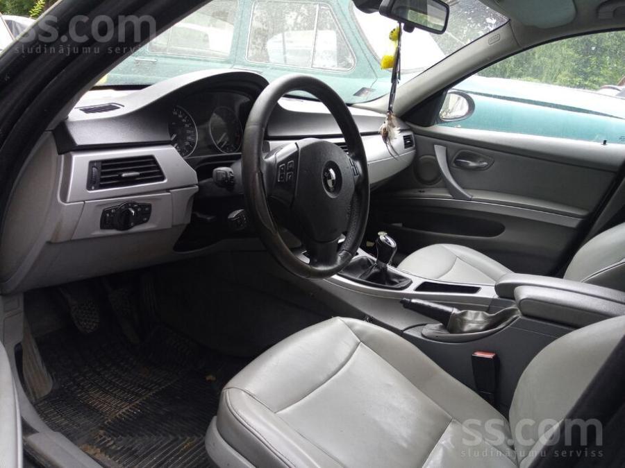 Grey BMW 318 2007 in Jurmala, with an engine capacity of 2.00 L and mileage of 371 thousand km for 2799 €, photo 21 on AUTOMOTO.COM.LV