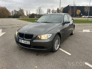 Серый БМВ 318 2007 в Цесис, объемом двигателя 2.00 л и пробегом 254 тыс. км за 2400 €, фото  на AUTOMOTO.COM.LV