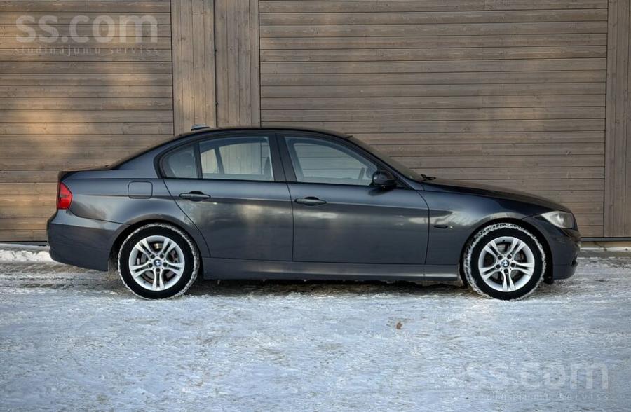 Pelēks BMW 318 2008 Jelgava, ar dzinēja tilpumu 2.00 L un nobraukumu 291 tūkst. km par 4250 €, foto 4 vietnē AUTOMOTO.COM.LV