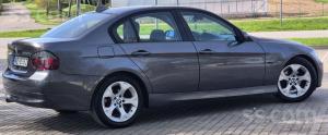 Grey BMW 318 2008 in Tukums, with an engine capacity of 2.00 L and mileage of 353 thousand km for 2860 €, photo 4 on AUTOMOTO.COM.LV