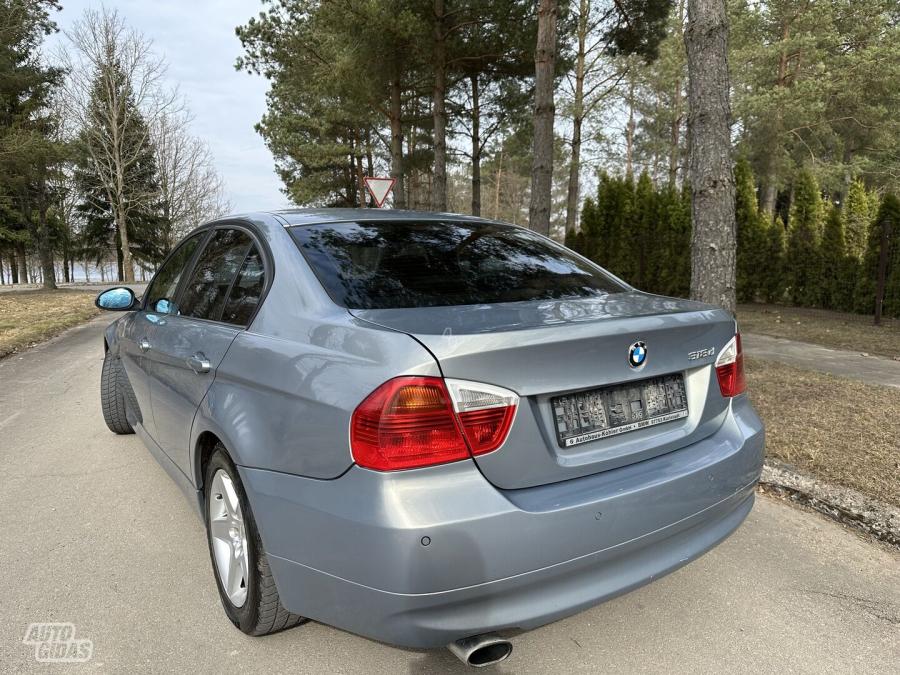 Grey BMW 318 2008 in Kelme, with an engine capacity of 2.00 L and mileage of 326 thousand km for 2800 €, photo 5 on AUTOMOTO.COM.LV