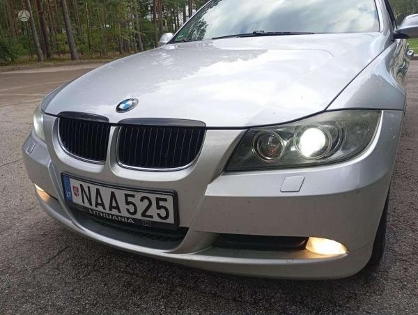 Grey BMW 318 2008 in Druskininkai, with an engine capacity of 2.00 L and mileage of 190 thousand km for 3300 €, photo 10 on AUTOMOTO.COM.LV