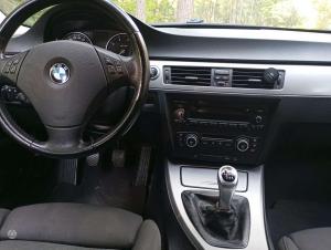 Grey BMW 318 2008 in Druskininkai, with an engine capacity of 2.00 L and mileage of 190 thousand km for 3300 €, photo 14 on AUTOMOTO.COM.LV