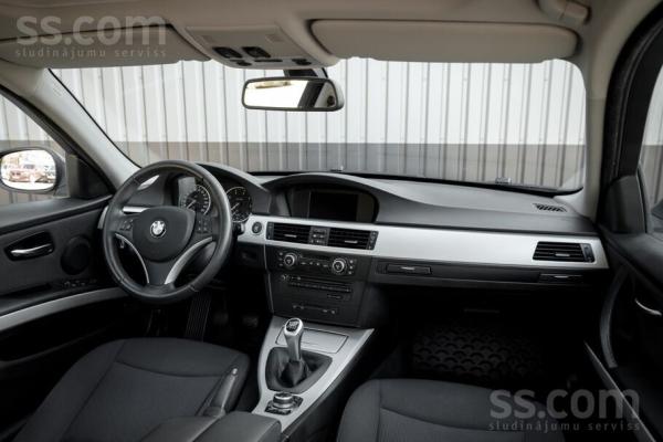 Grey BMW 318 2009 in Talsi, with an engine capacity of 2.00 L and mileage of 207 thousand km for 5950 €, photo 8 on AUTOMOTO.COM.LV