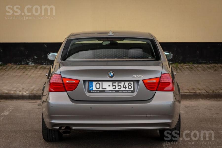 Pelēks BMW 318 2009 Talsi, ar dzinēja tilpumu 2.00 L un nobraukumu 207 tūkst. km par 5950 €, foto 6 vietnē AUTOMOTO.COM.LV