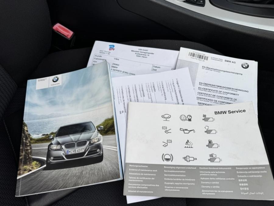Grey BMW 318 2010 in Riga, with an engine capacity of 2.00 L and mileage of 224 thousand km for 5990 €, photo 34 on AUTOMOTO.COM.LV