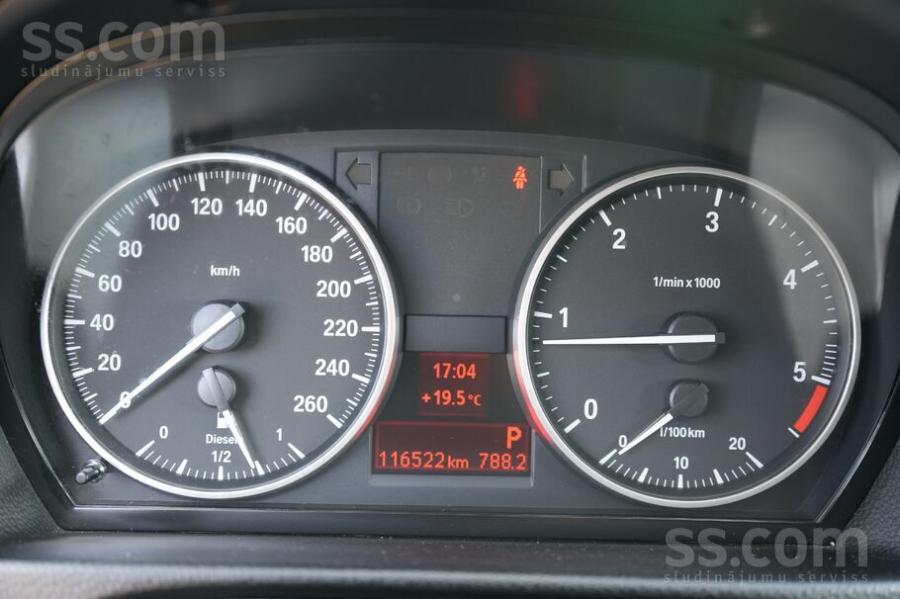 Grey BMW 318 2010 in Jurmala, with an engine capacity of 2.00 L and mileage of 117 thousand km for 7000 €, photo 14 on AUTOMOTO.COM.LV