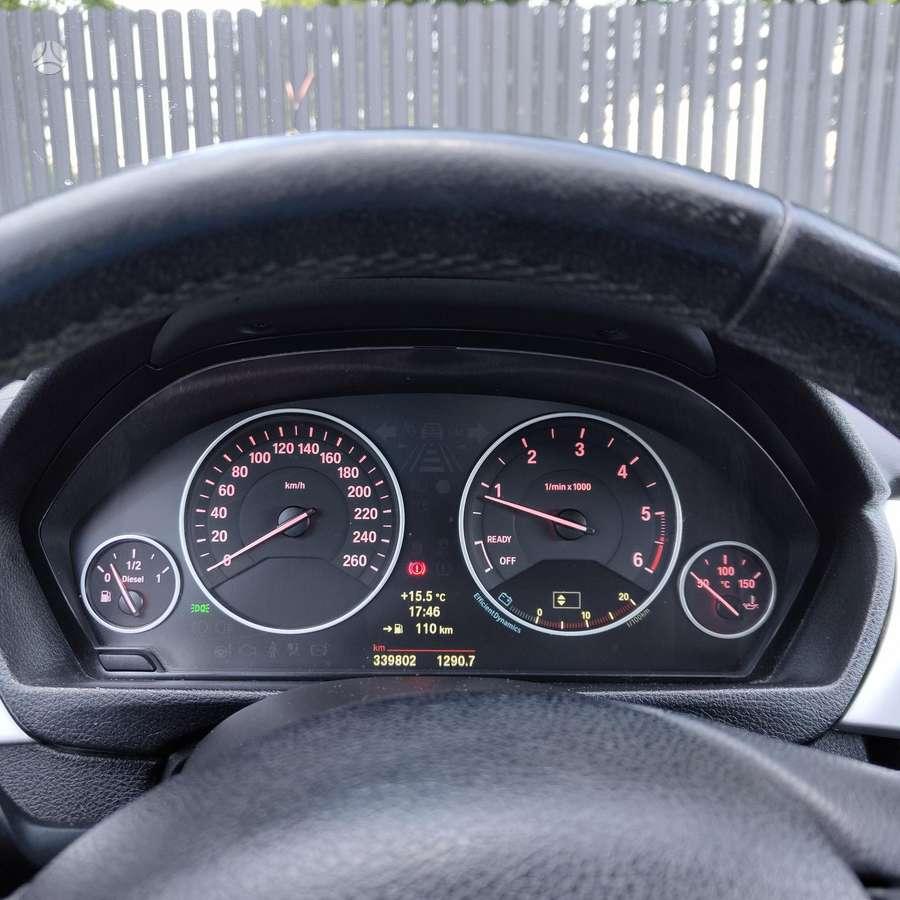 Pelēks BMW 318 2012 Marijampole, ar dzinēja tilpumu 2.00 L un nobraukumu 340 tūkst. km par 4700 €, foto 15 vietnē AUTOMOTO.COM.LV