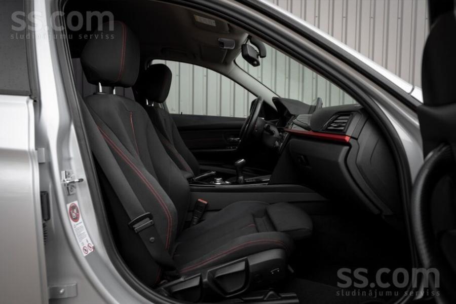 Grey BMW 318 2012 in Talsi, with an engine capacity of 2.00 L and mileage of 292 thousand km for 7490 €, photo 13 on AUTOMOTO.COM.LV