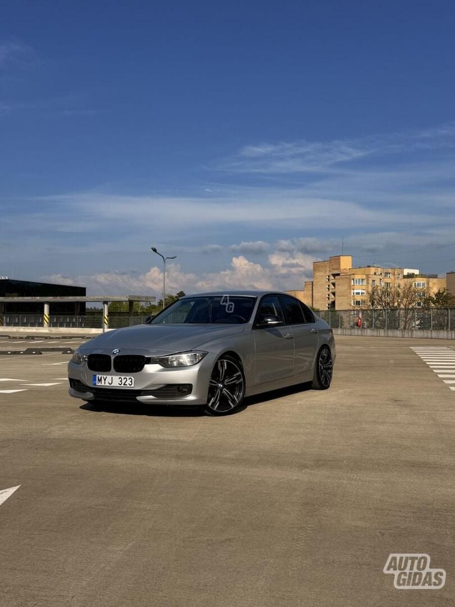 Grey BMW 318 2013 in Vilnius, with an engine capacity of 2.00 L and mileage of 278 thousand km for 8600 €, photo 1 on AUTOMOTO.COM.LV