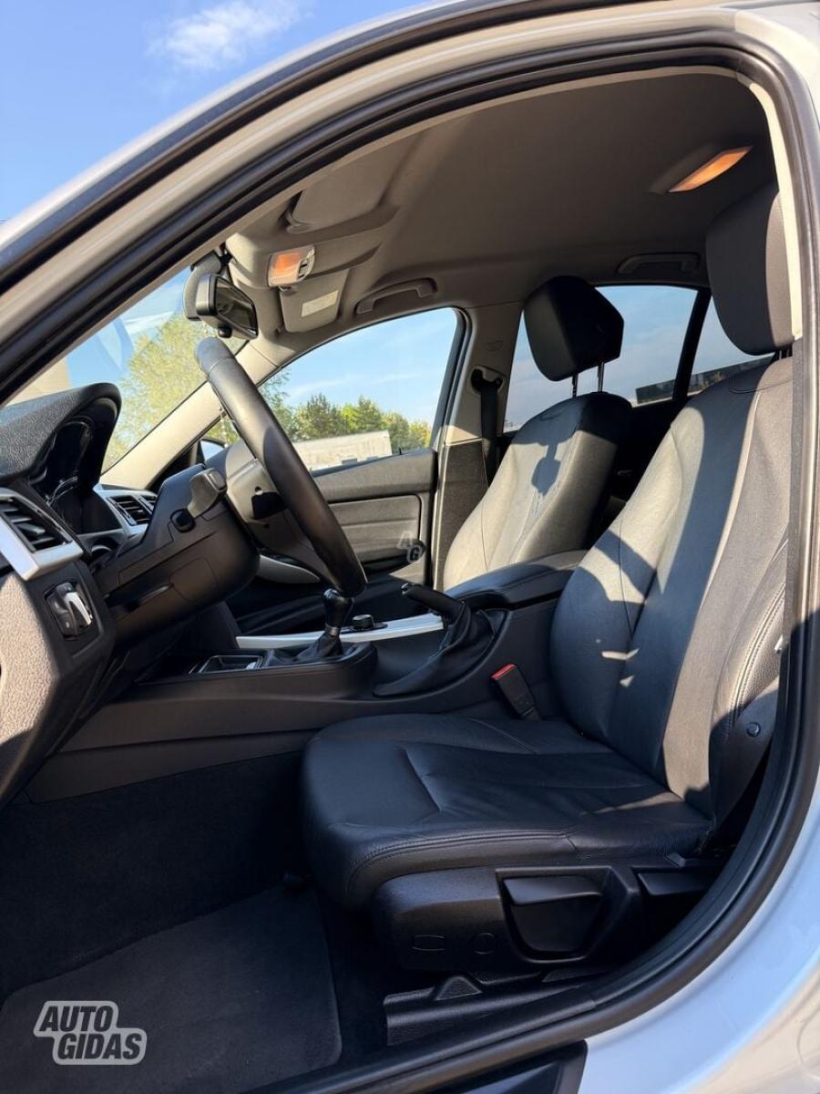 Grey BMW 318 2013 in Vilnius, with an engine capacity of 2.00 L and mileage of 278 thousand km for 8600 €, photo 14 on AUTOMOTO.COM.LV